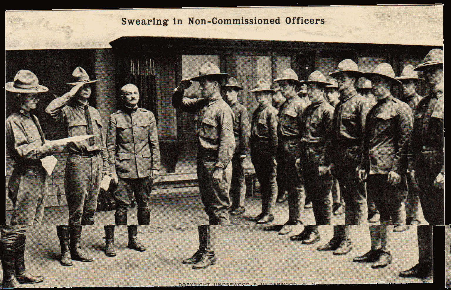 NCO Induction Ceremony - NCO Historical Society
